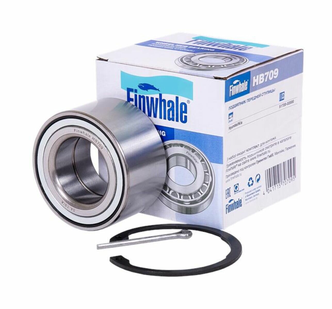 Подшипник Передней Ступицы(Finwhale Hb709)