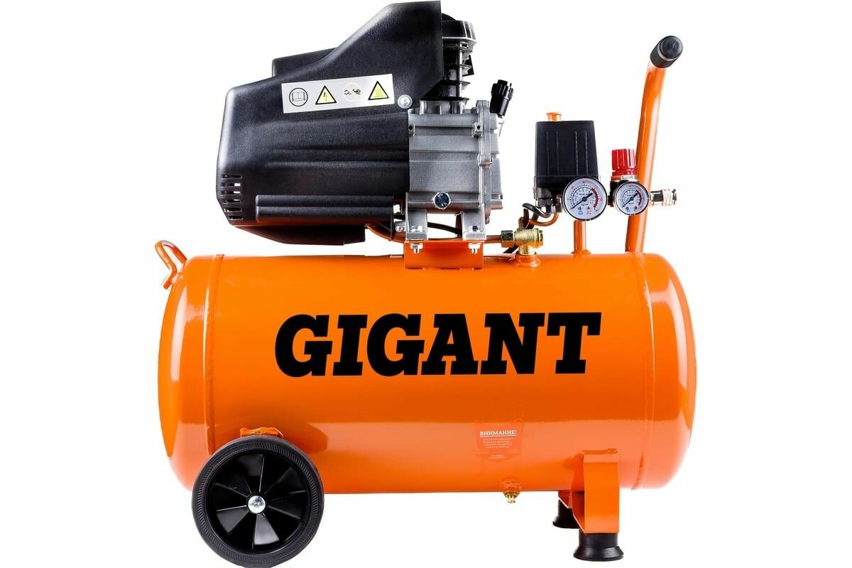 Компрессор воздушный масляный поршневой Gigant LAS 50/1800 50 л; 8 бар; 260 л/мин