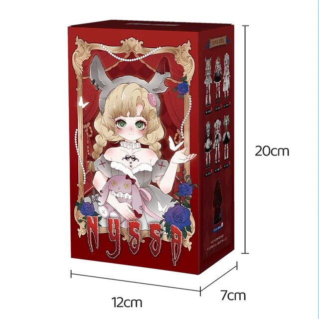 Оригинальная готическая кукла Nyssa Grotesque Nightmare Blind Box с 12 точками BJD, модная настольная игрушка, коллекционное украшение для девочки
