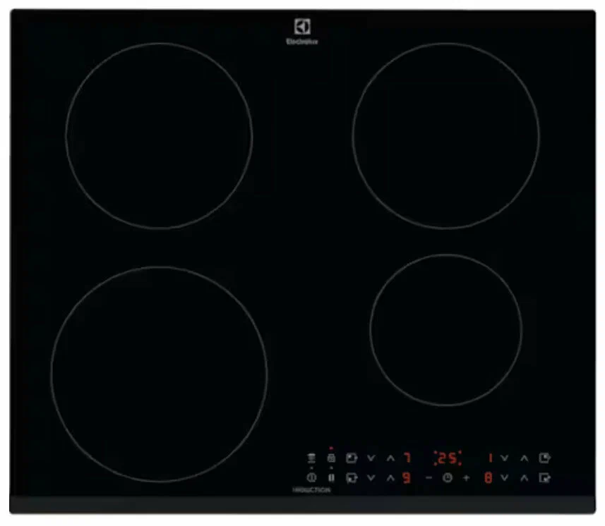 Варочная панель индукционная Electrolux KIR60433, черный