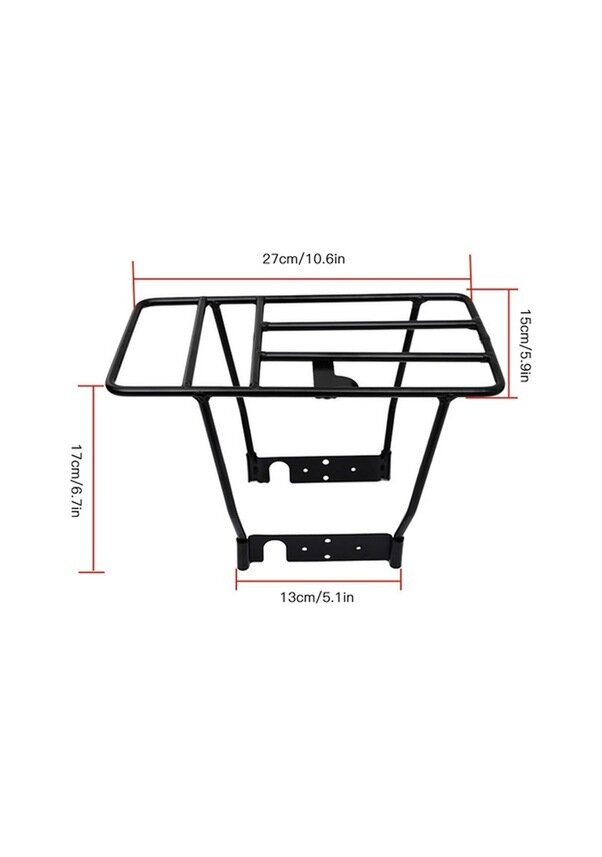 Задний багажник для электросамоката - прочный багажник для багажа на электросамокат