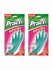 Paclan Перчатки резиновые Practi Extra Dry размер L, 2 пары