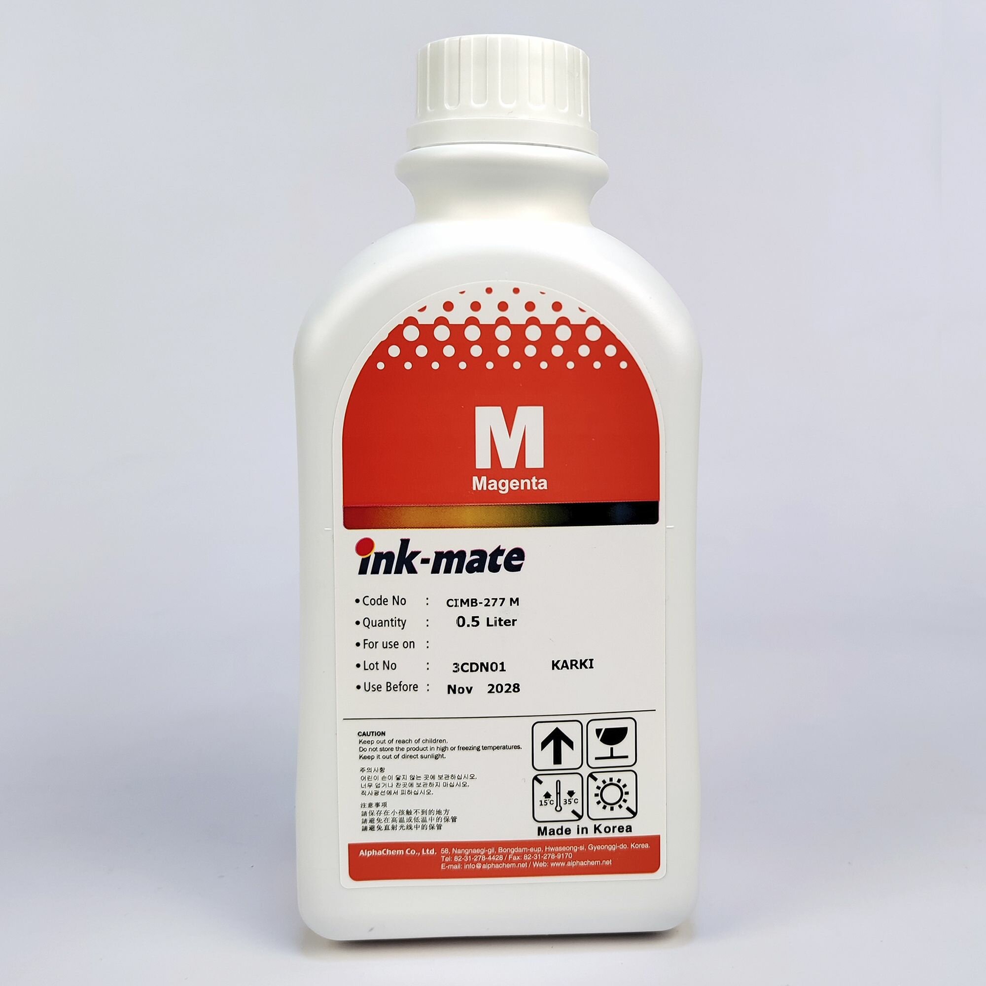 Чернила Ink-Mate CIM277M для Canon Pixma Pro-100, Pro-100S, Pro-200 для картриджей CLI-42 и CLI-65 500мл пурпурные magenta