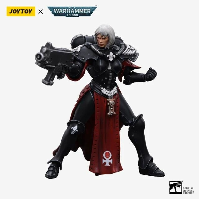 JOYTOY Warhammer 40K Adepta Sororitas Battle Sister Noyalle, 1/18 Подвижная фигурка