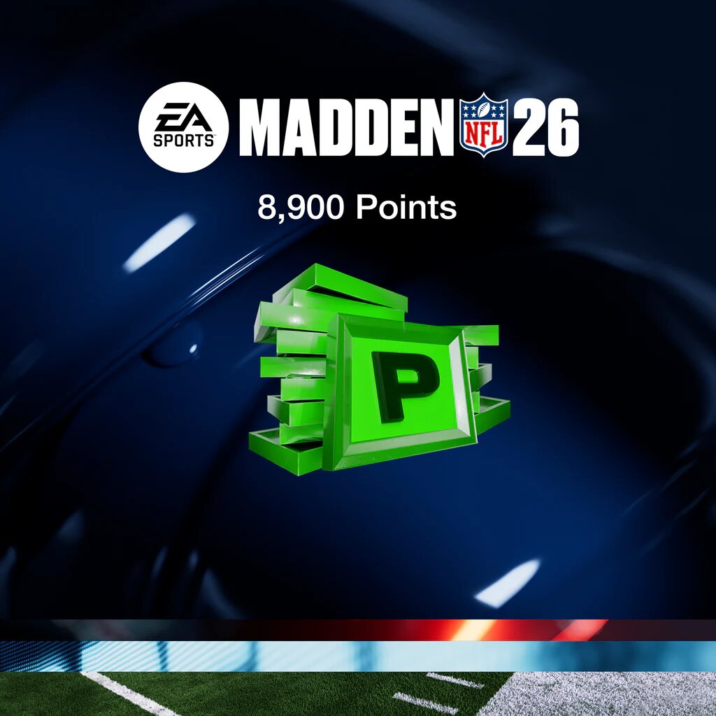 Виртуальная валюта Madden NFL 26 - 8900 очков Madden, для PlayStation, Турция