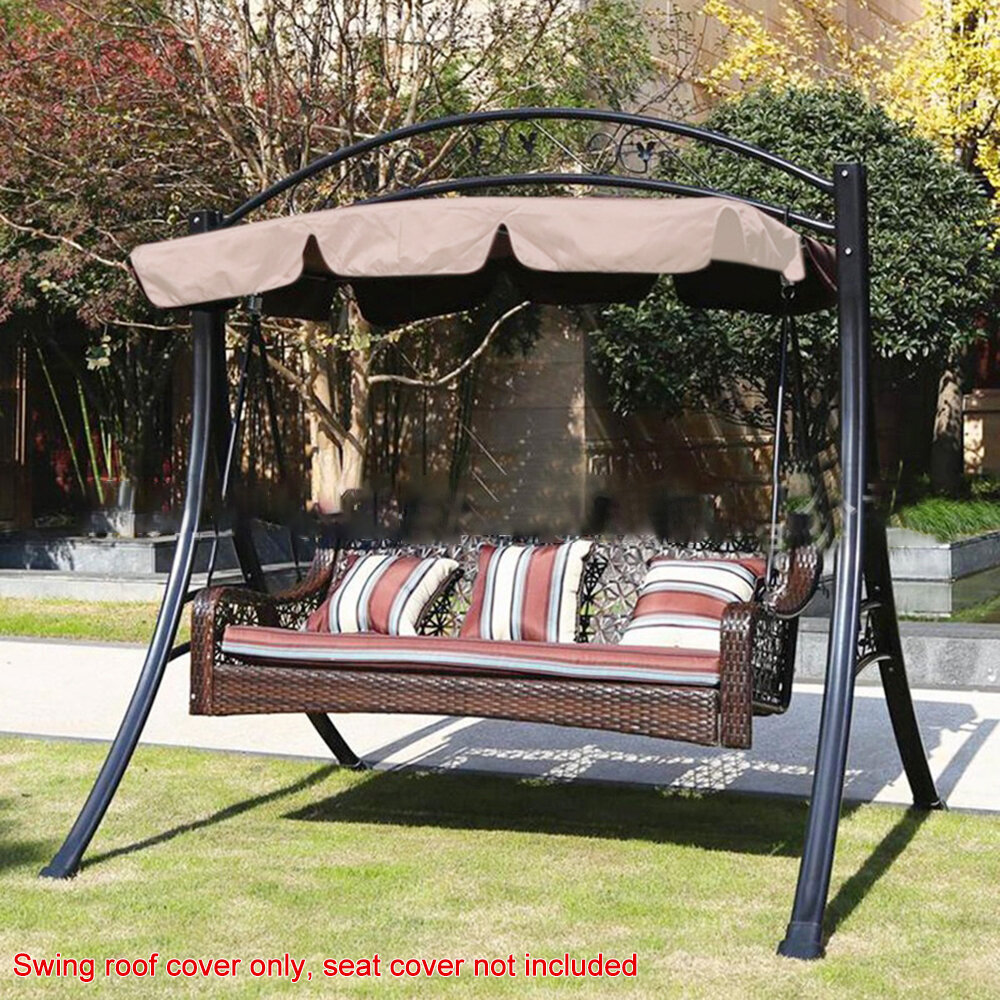 Навес для качелей на открытом воздухе, водонепроницаемый чехол для сада, тент от солнца, чехол для качелей на патио, чехол для стульев, чехол для гамака