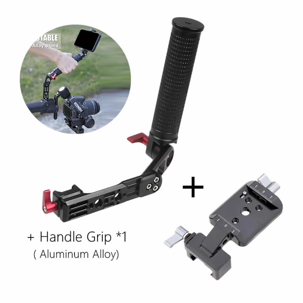 Вертикальное крепление для камеры DJI RS2/RS3/RS3 Mini/RS3 Pro Vertical-Mount-Grip