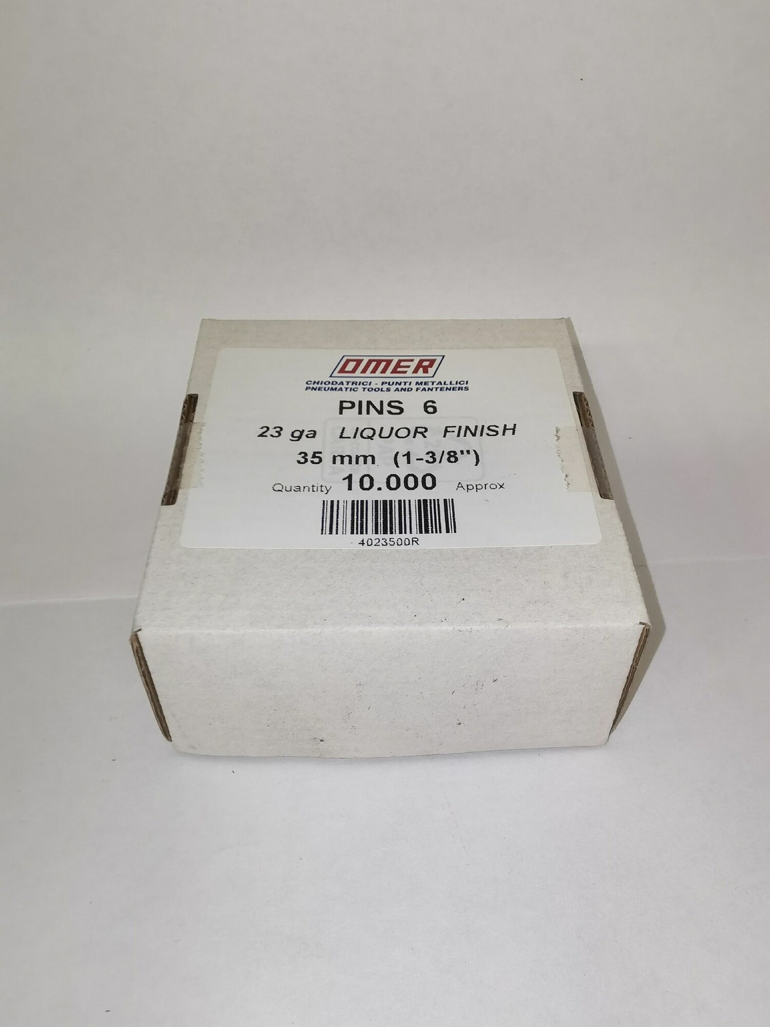 Микрошпилька 6/35, Omer, 35 мм, 23GA