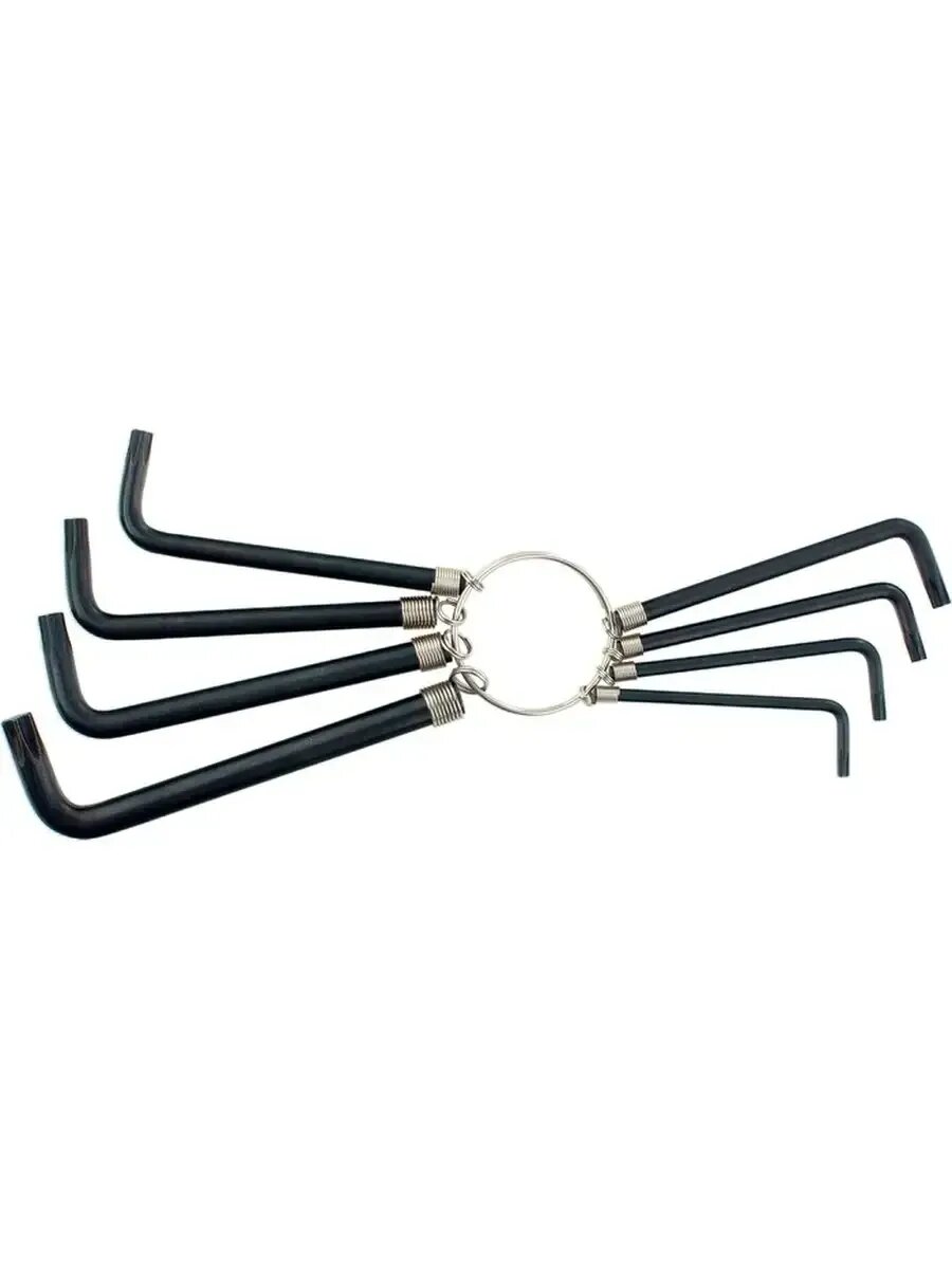 Набор ключей шестигранников Т10-T50 (имбусовые) 9 шт.