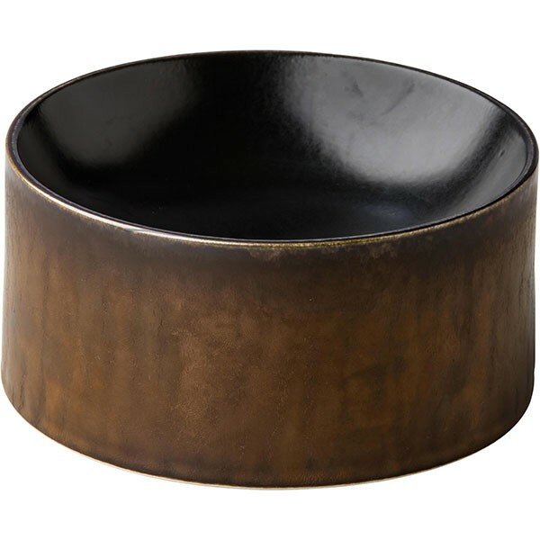 Подставка для комплимента «Ро дизайн бай кевала», керамика, 400 мл, коричневый, черный (Studio Raw)