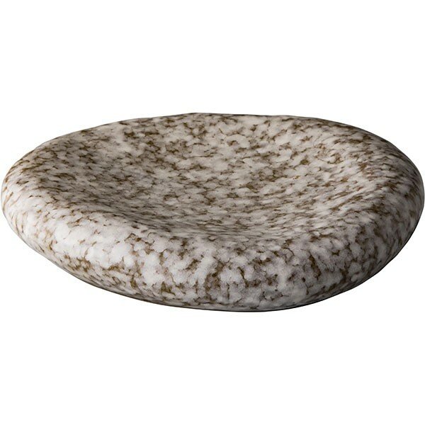 Тарелка «Студио Ро», керамика, 111 мм, серый (Studio Raw, Китай)