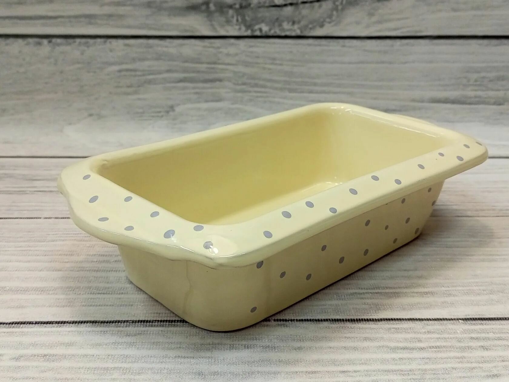 Емкость для запекания Безмятежность Трапеза керам. 1л Псковский гончар