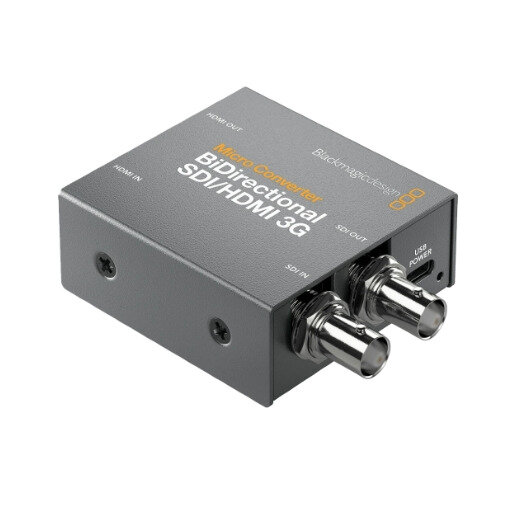 Преобразователь SDI, DVI, компонентное видео, HDMI Blackmagic Micro Converter BiDirectional SDI/HDMI 3G