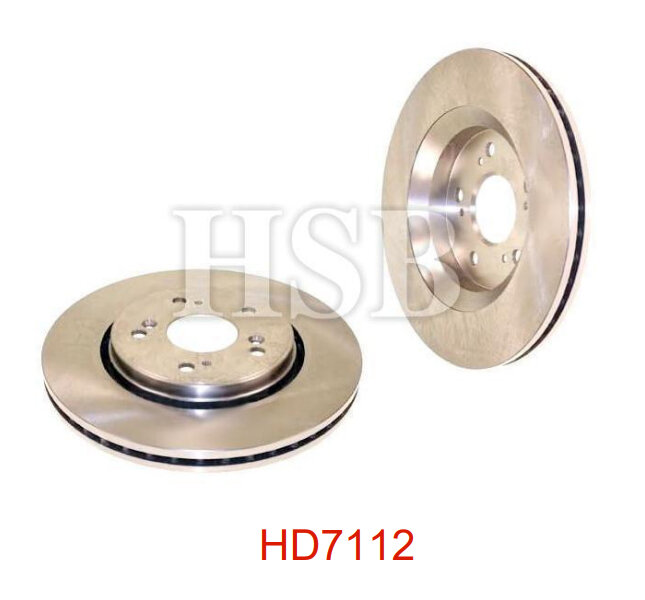 Тормозной диск HONG SUNG BRAKE HSBHD7112, передний, для Honda CR-V