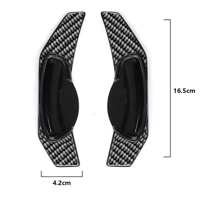 2 шт, автомобильные рулевые колеса из углеродного волокна, автомобильные аксессуары для Smart 453 Fortwo Forfour, автомобильные аксессуары для интерьера