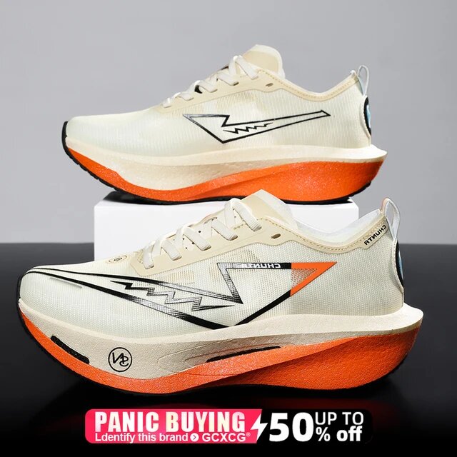 Кроссовки для бега с карбоновой пластиной, профессиональные, мужские, спортивные, дышащие и легкие, женские, удобные, нескользящие, спортивные кроссовки