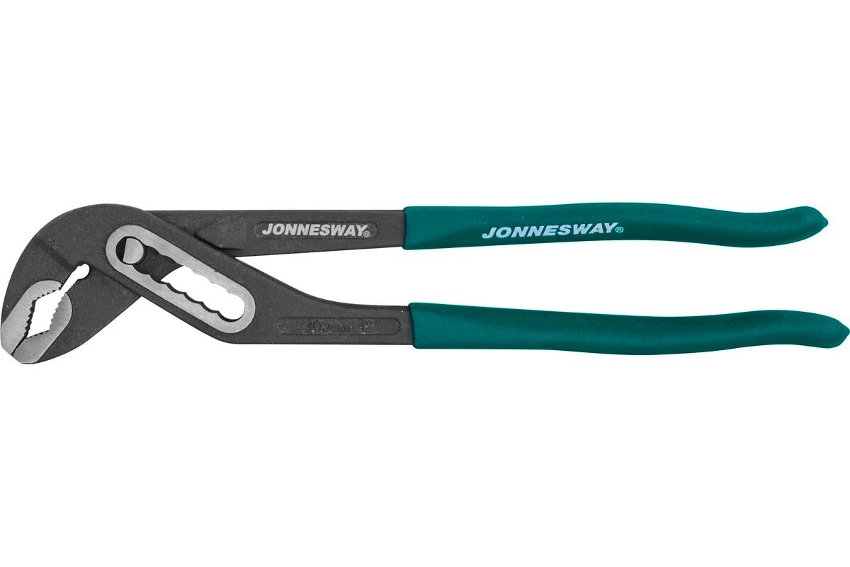 Клещи переставные 330 мм, 0-45 мм Jonnesway P2812, 48299, с коробчатым захватом и ПВХ рукоятками