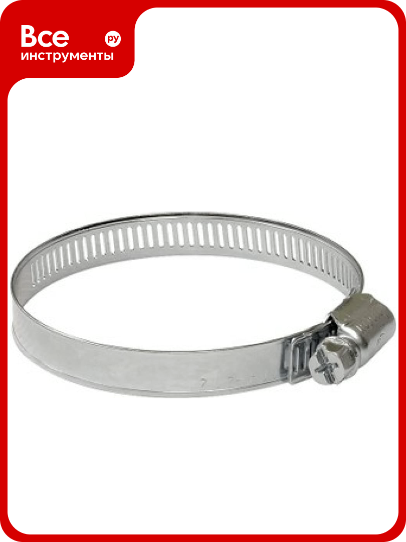 Червячный хомут с бабочкой СВК оцинкованный, w1/9 мм, 40 - 60 мм SVK-HW1060 Н0000026385