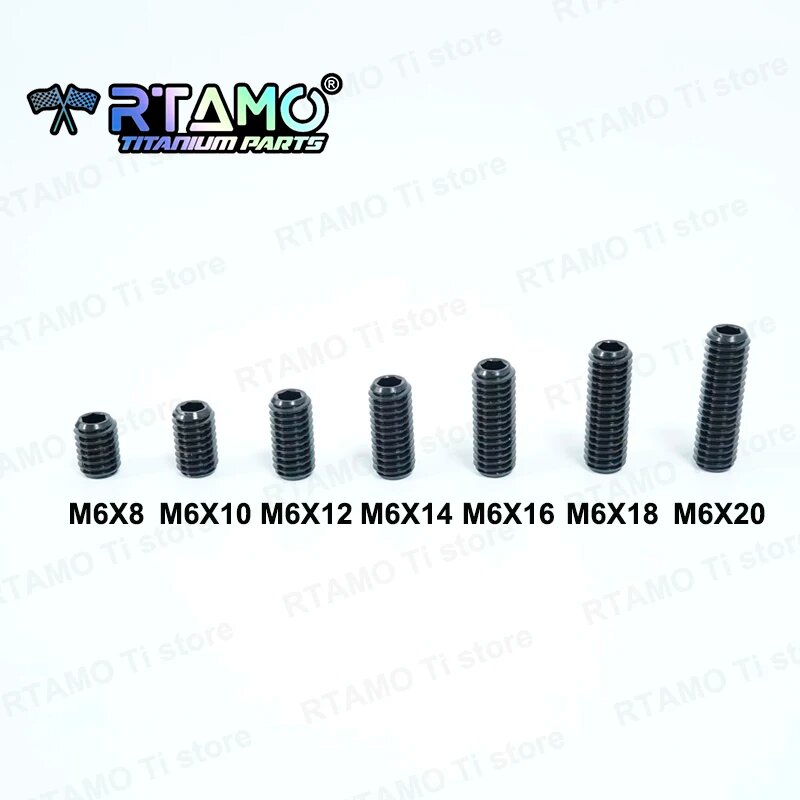 RTAMO Титановый зажимной винт, быстроразъемный шестигранный винт с шестигранными ключами для насоса Brembo CNC Frando 9NB