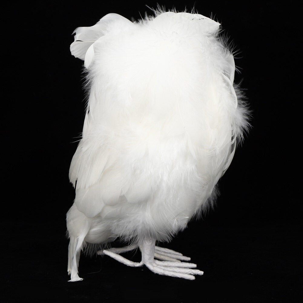 Белая пена, искусственная имитация ярких перьев совы, птицы, украшения, сделай сам, поделка для свадьбы, дома, сада, вечерние украшения