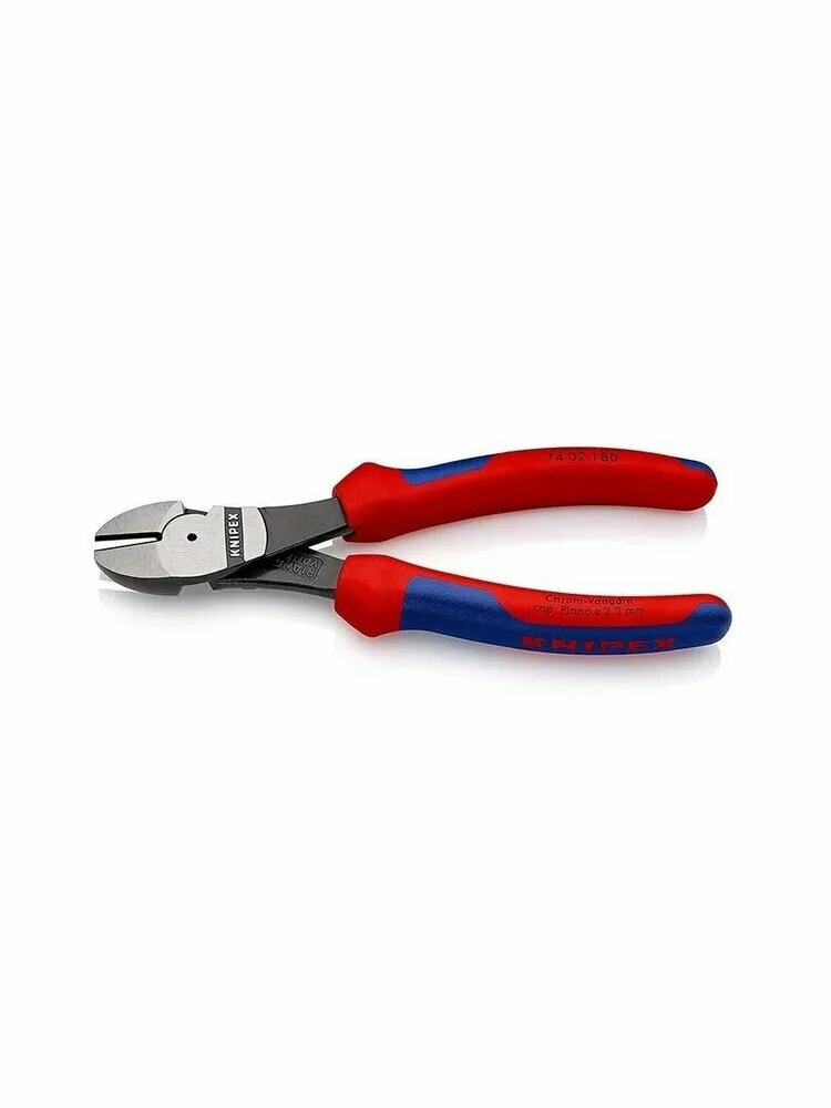 Knipex 74 02 180 Бокорезы Heavy Duty 180 мм с комфортными ручками