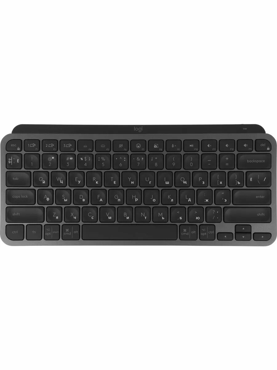 Клавиатура MX Keys Mini темно-серый/черный