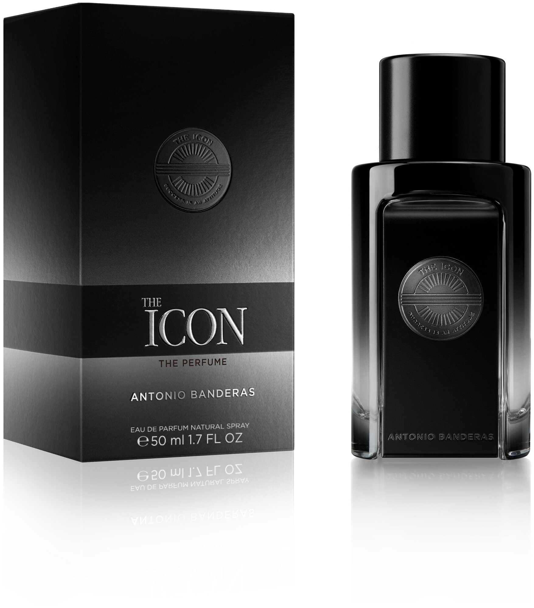 Парфюмерная вода BANDERAS "The Icon The Perfume", мужская, спрей, 50мл