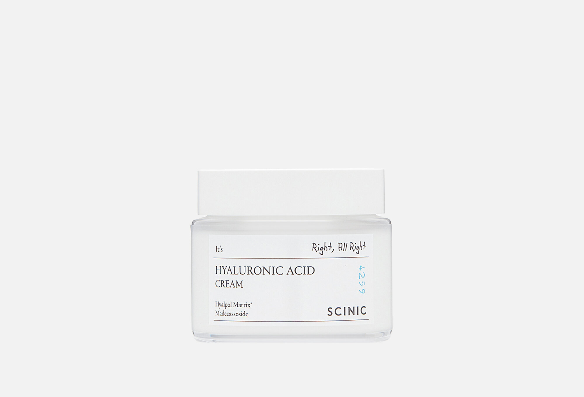 Крем для лица с гиалуроновой кислотой SCINIC Hyaluronic Acid Cream 80 мл