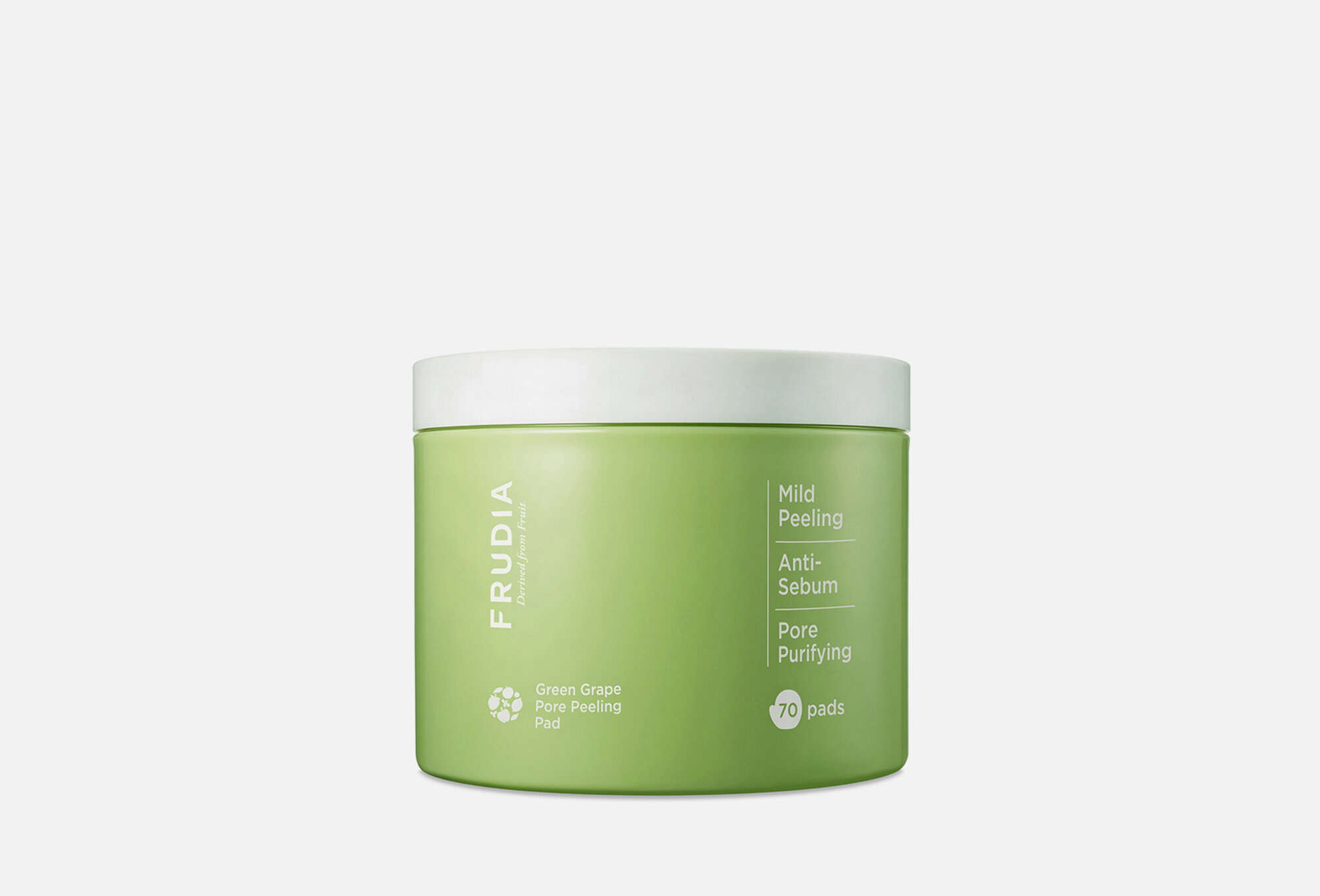 Отшелушивающие диски с зеленым виноградом FRUDIA Green Grape Pore Peeling Pad -
