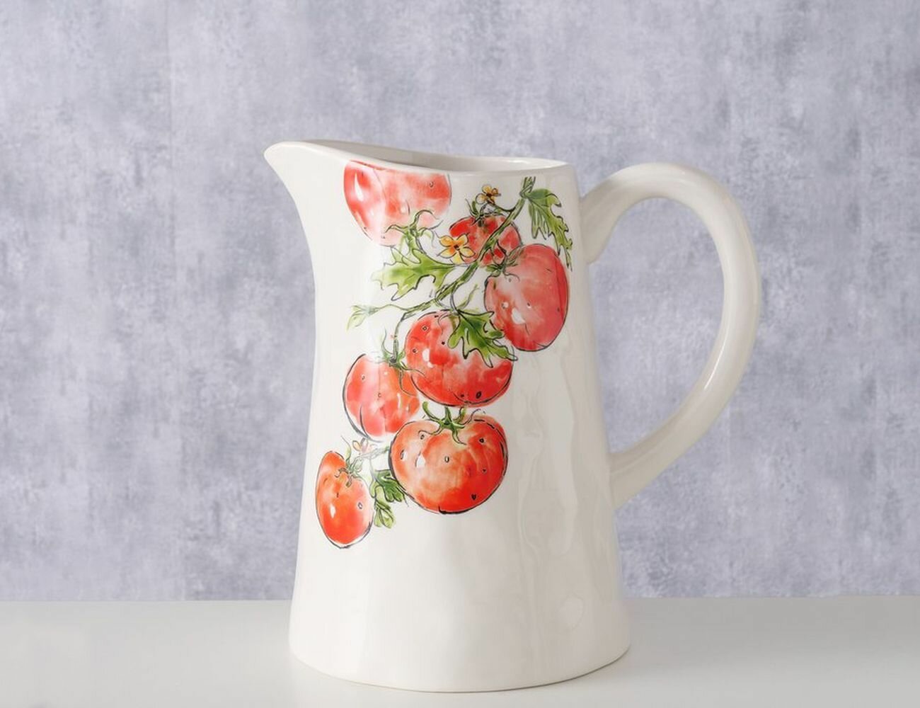 Керамический кувшин спелые томаты, керамика, 23 см, Boltze 2028872