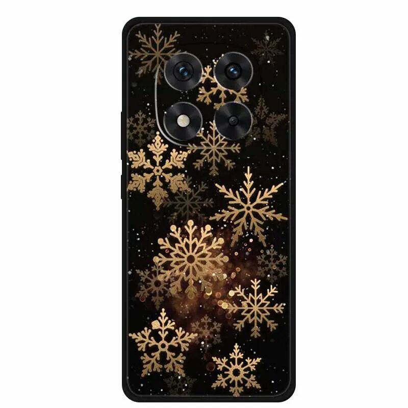 Рождественский чехол для Redmi Note 14 Pro+/Note 14 Pro 5G 4G Черный For Note 14 Pro 4G, 21