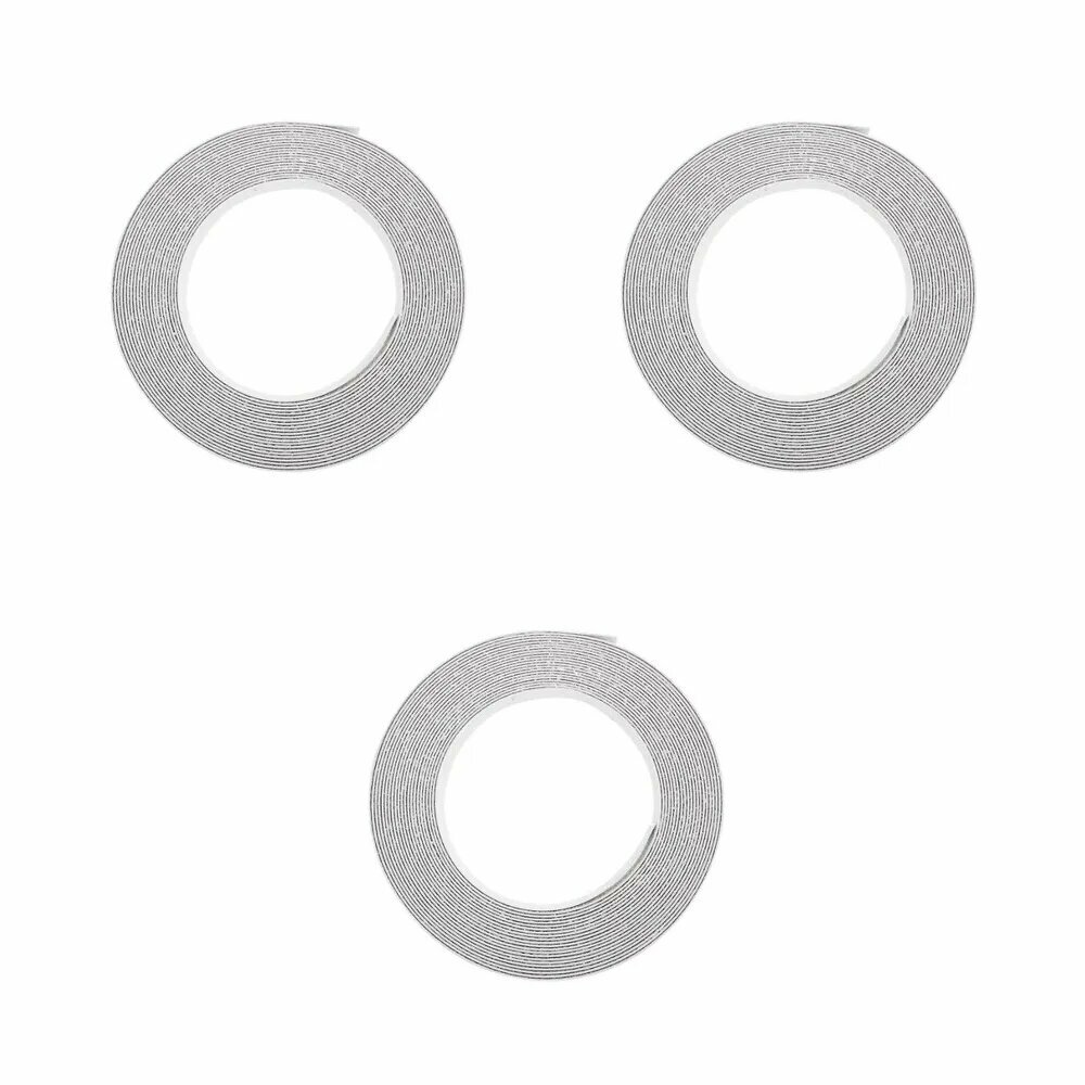 Лента для отделки кромок из пвх белая, с горячим плавлением, для домашнего использования, 3 шт