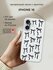 Чехол на Apple iPhone 16 / Айфон 16 с принтом "Black bows", прозрачный