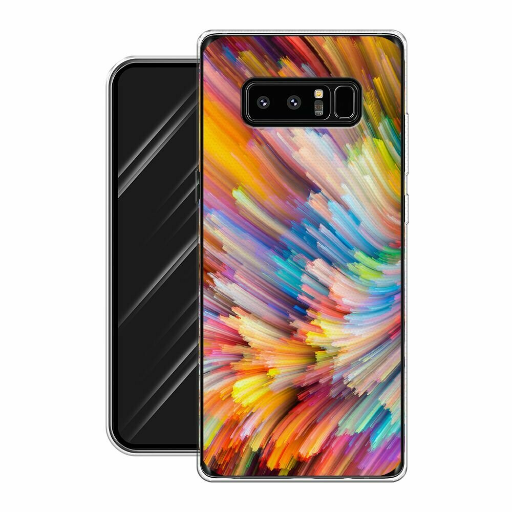Чехол на Samsung Galaxy Note 8 / Самсунг Галакси Нот 8 с принтом Абстракция 4 — фото 1