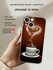 Чехол на Apple iPhone 13 mini / Айфон 13 мини с принтом "Кофейная любовь"