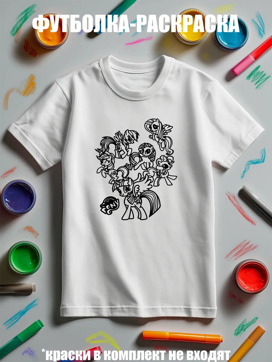 Футболка LISA PRINT базовая