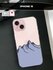Чехол на Apple iPhone 15 / Айфон 15 с принтом "Гора", прозрачный