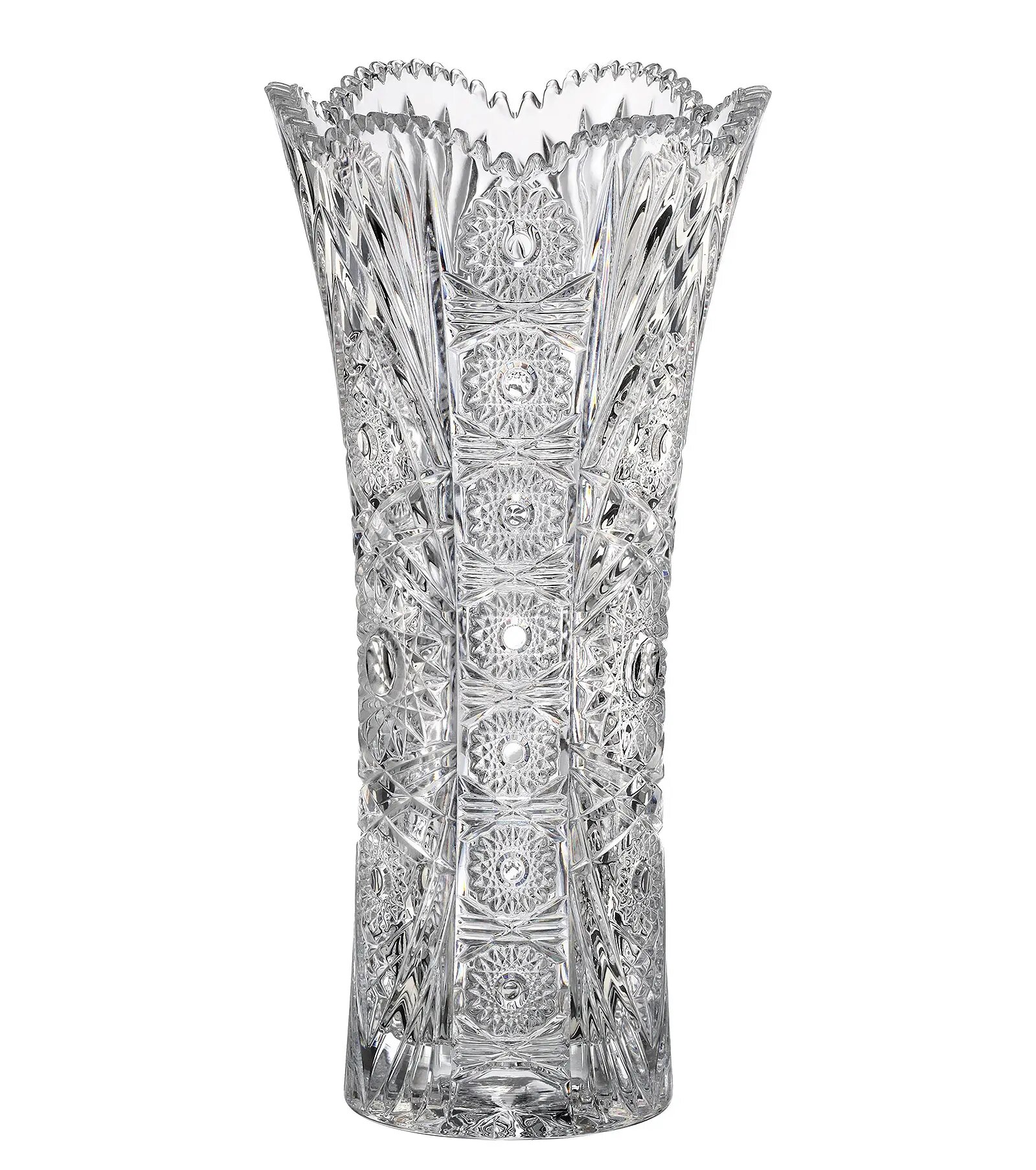 Ваза "SISSI", 35 см, хрусталь, Crystal Bohemia/ БПХ972