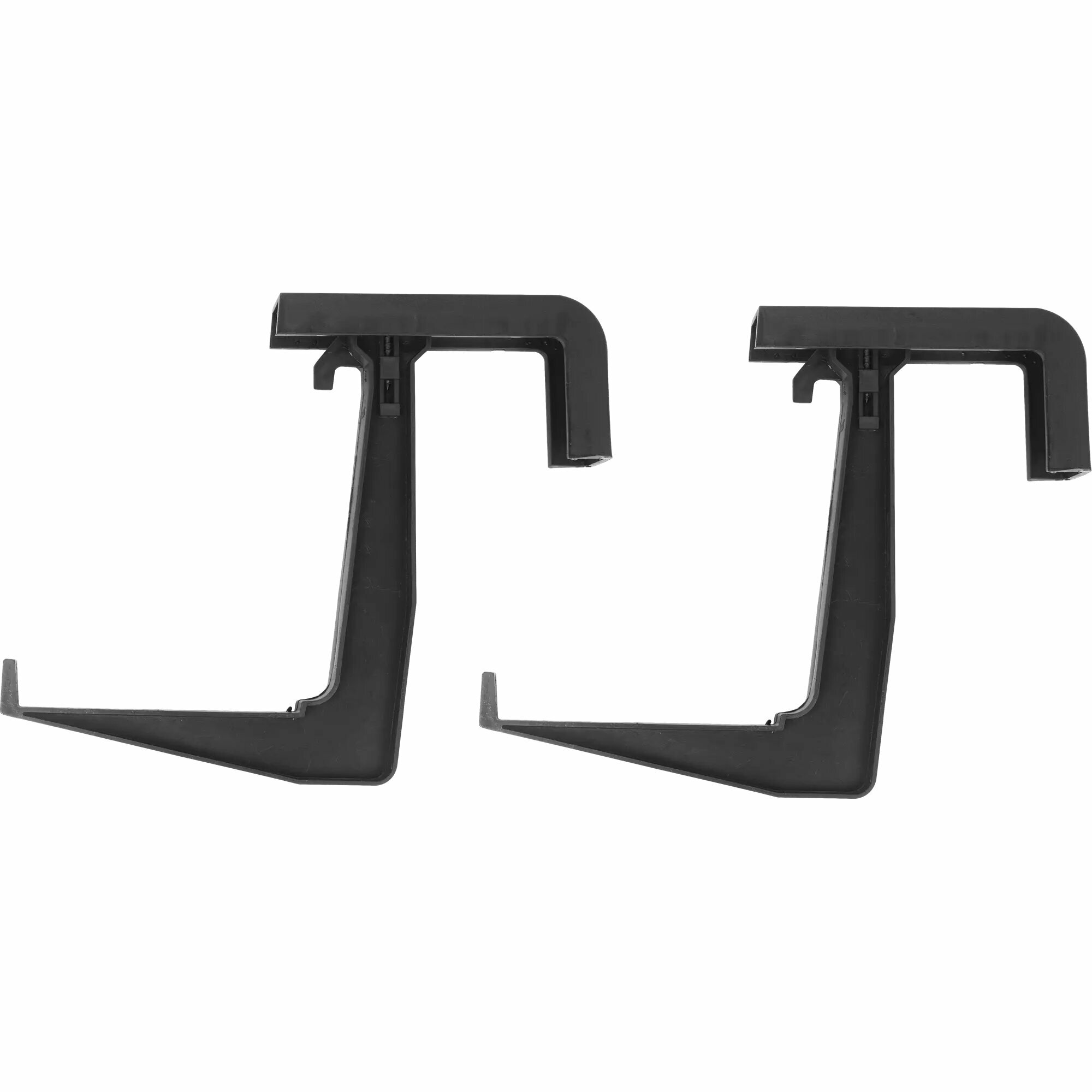 Кронштейн для балконных ящиков, набор из 2 шт, крепление к перилам и стенам