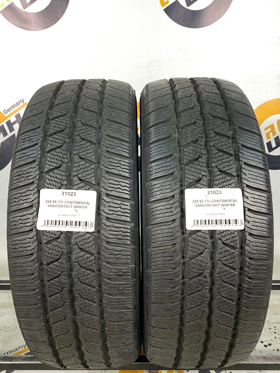 Шины Continental VanContact Winter 225/55R17C 109R