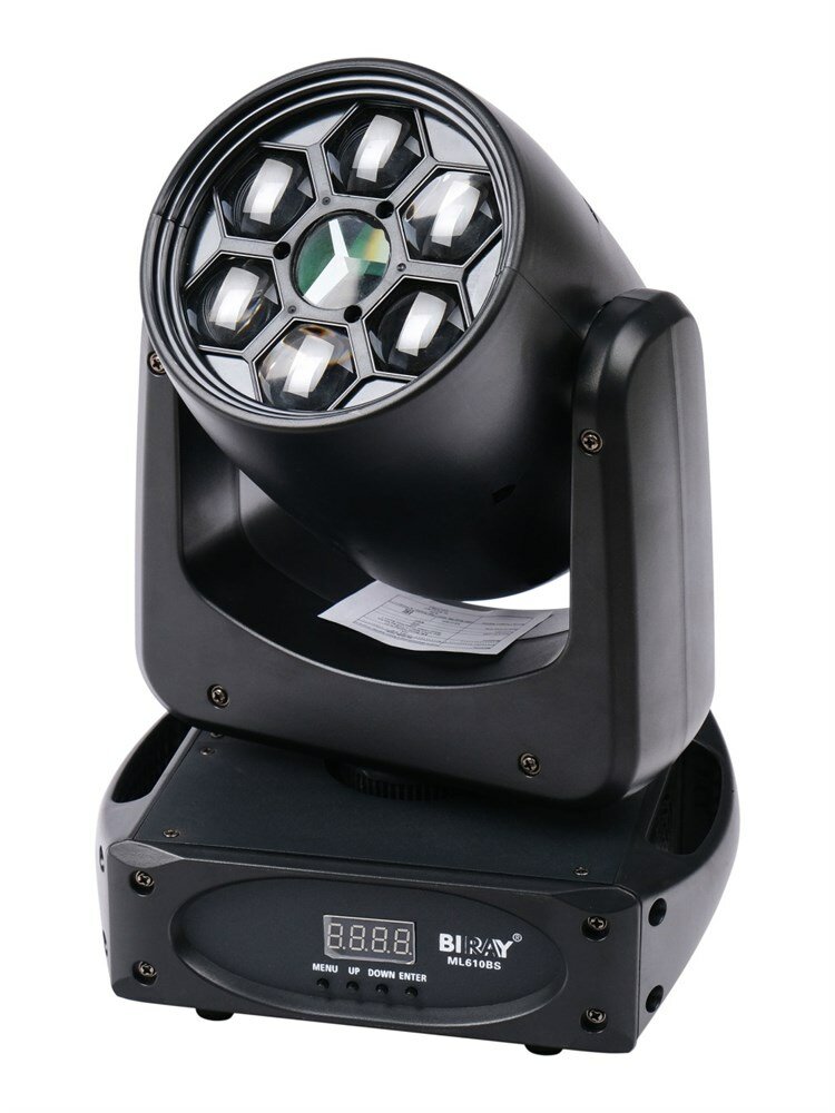 Bi Ray ML610BS Моторизированная световая "голова", RGBW, 80+6х10Вт