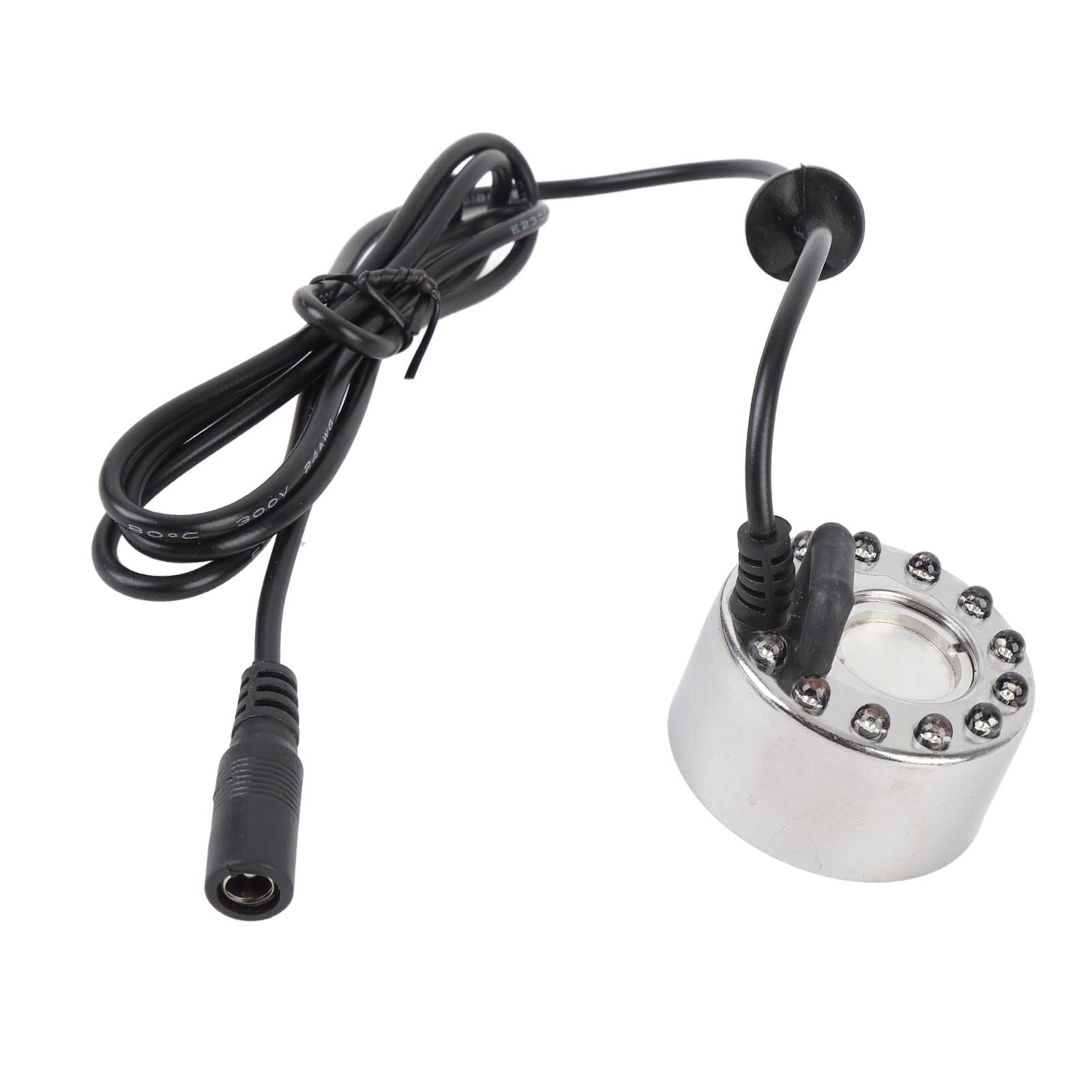 Туманообразователь 350 мл/ч с 12 светодиодами, меняющими цвет, контроллер тумана 24 В, распылитель, дымогенератор для пруда с фонтаном, вилка США