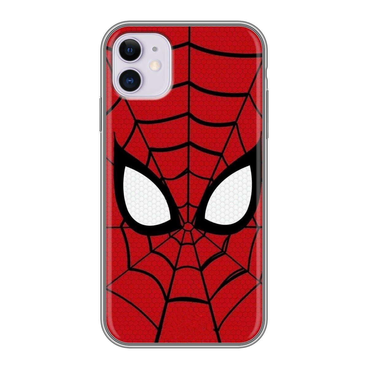 Чехол для Iphone 11 с принтом для мальчиков с Человеком Пауком (Айфон 11) — фото 1