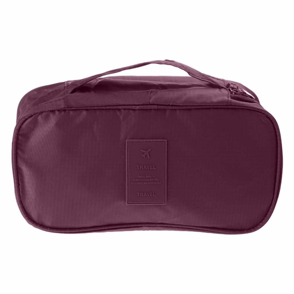 Чемодан для хранения белья и косметики, Бургундский
