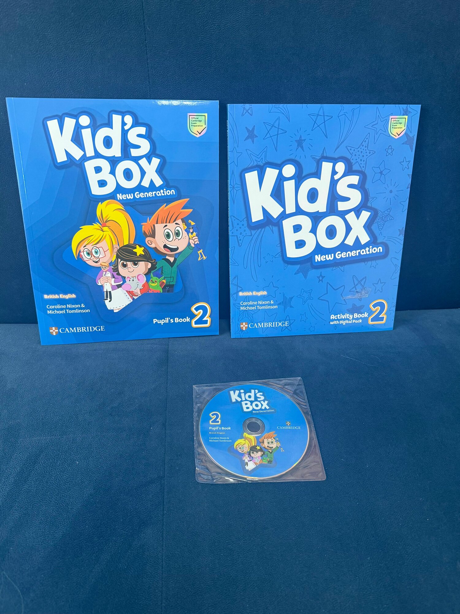 Kid s box 4, new generation (полный комплект pupil s book +Activity book+ cd)