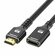 HDMI 2.1 кабель 1 м, черный