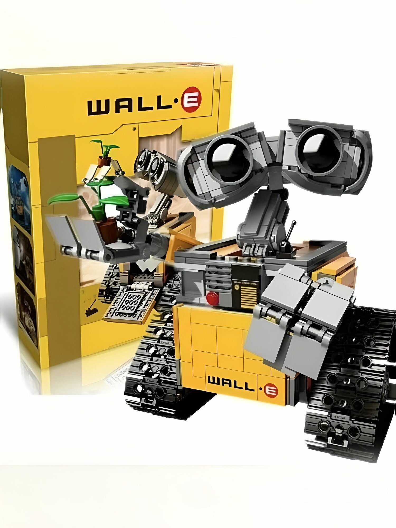 Конструктор 8886 "Робот Валл-и" (WALL-E) 687 деталей (Дисней/Подарок для мальчиков и девочек)