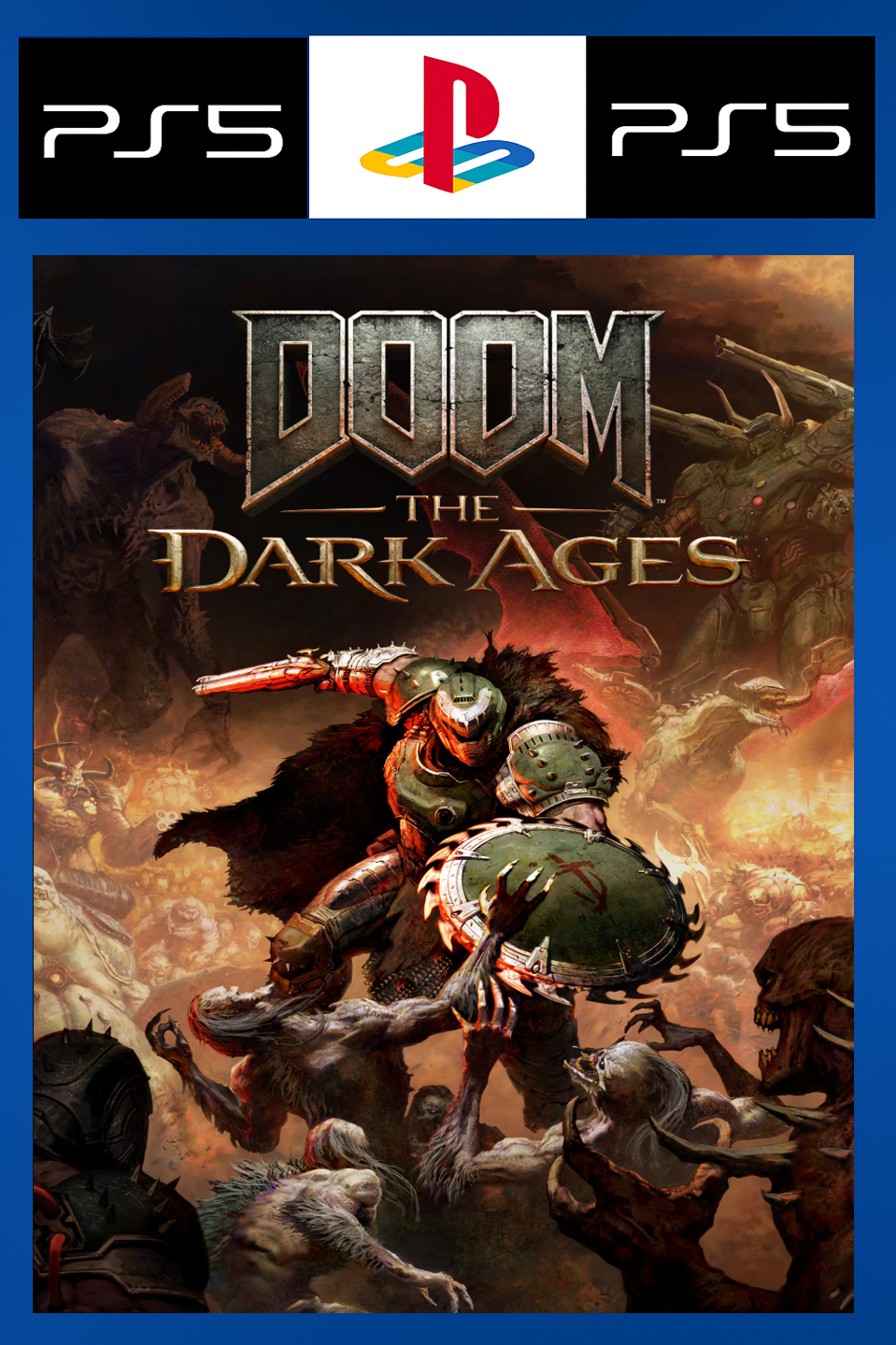 Игра DOOM: The Dark Ages для Playstation 5, Русский язык, Цифровая версия