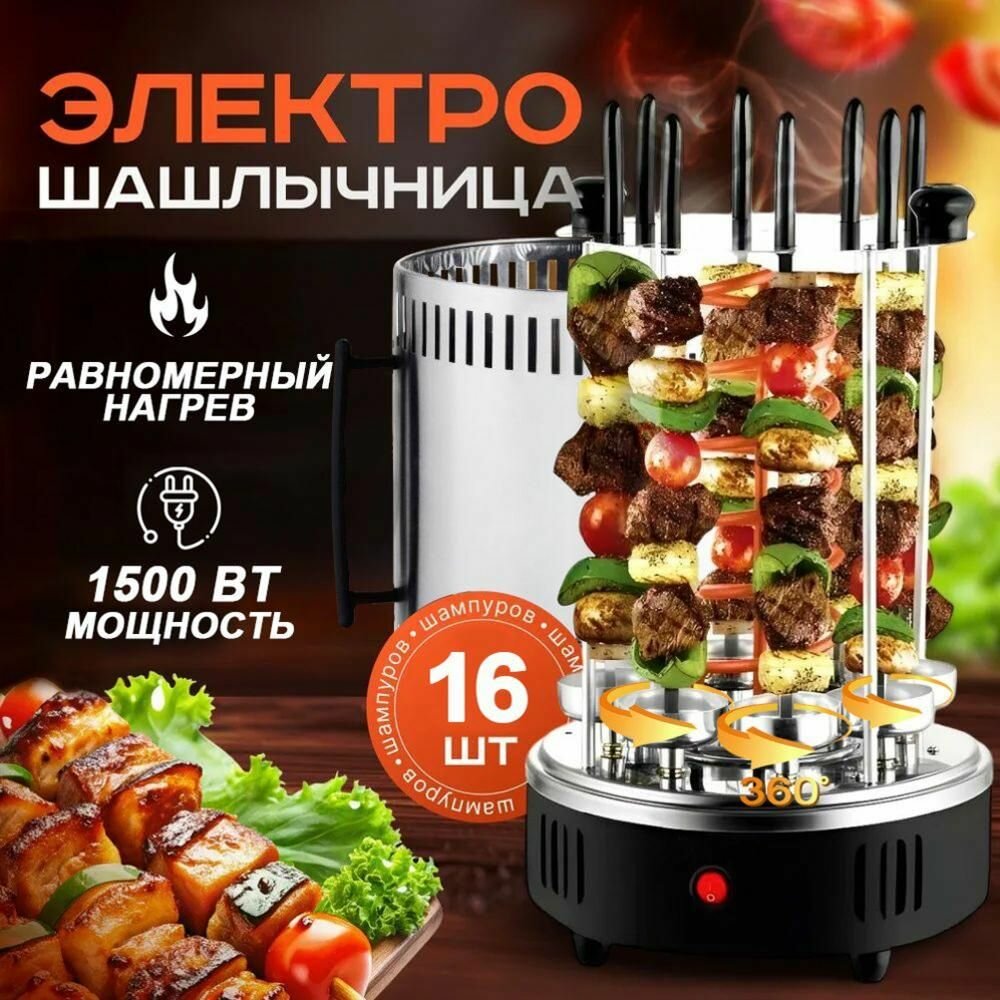 Электрошашлычница.