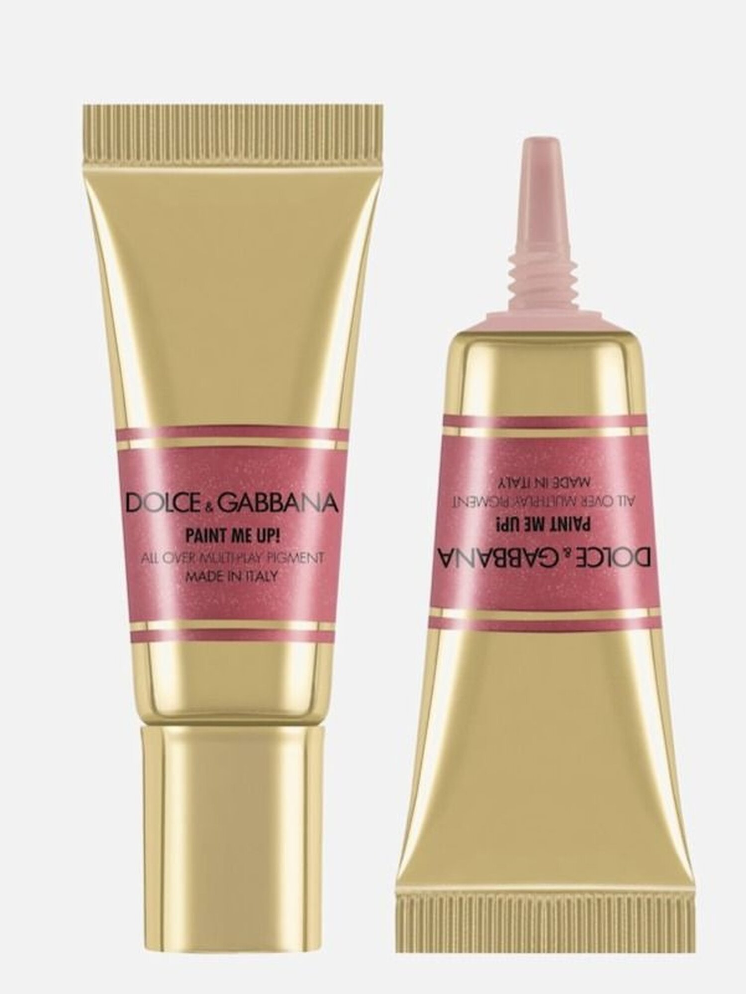 Dolce&Gabbana Многофункциональный пигмент для макияжа Paint Me Up! All Over Multi-Play Pigment, 5 мл цвет 01 Rose Swirl